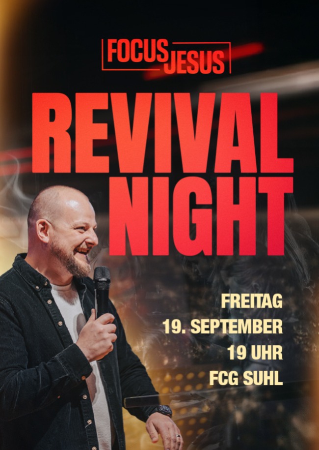 Revival Night | Focus Jesus Tickets | cvents.ch