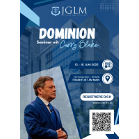 Dominion Seminar mit Curry Blake Frankfurt am Main 13.06.2025 | cvents.ch